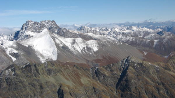 Piz Ot: Aktuelle Verhältnisse vom 11.10.2009 für die Tourenplanung ...