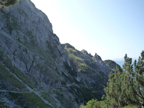 Alp Mora Trin: Aktuelle Verhältnisse vom 21.08.2011 auf der Route: Trin ...