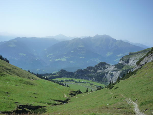 Alp Mora Trin: Aktuelle Verhältnisse vom 21.08.2011 auf der Route: Trin ...