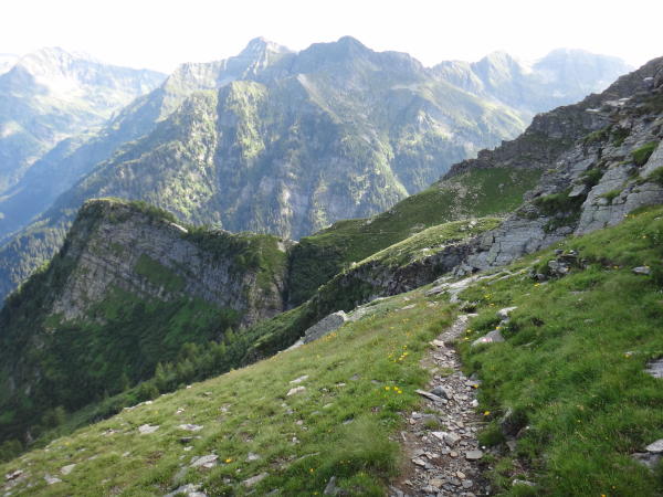 Sentiero Calanca: Aktuelle Verhältnisse vom 18.07.2012 auf der Route ...