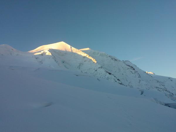 Piz Palü (3899m): Aktuelle Verhältnisse vom 02.10.2012 auf der Route ...