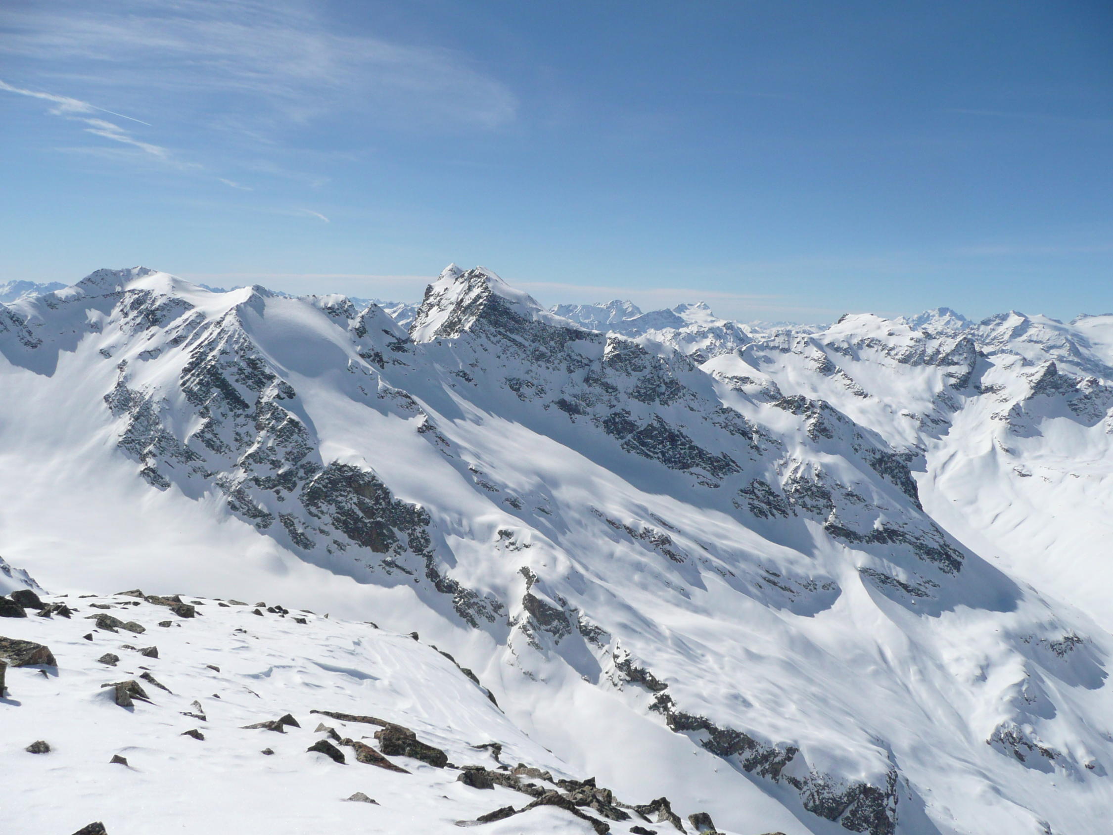 Val Viola Bormina: Aktuelle Verhältnisse vom 12.03.2014 auf der Route ...