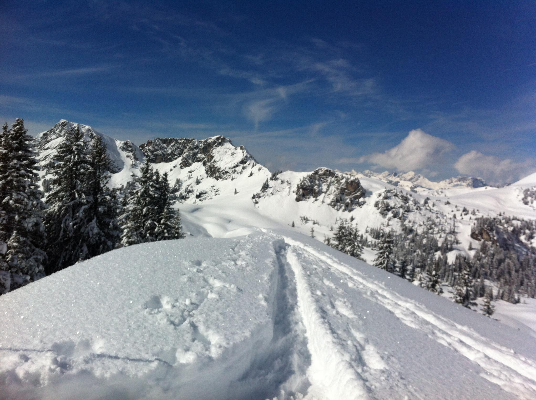 Stand (1939m): Aktuelle Verhältnisse vom 25.03.2014 auf der Route ...