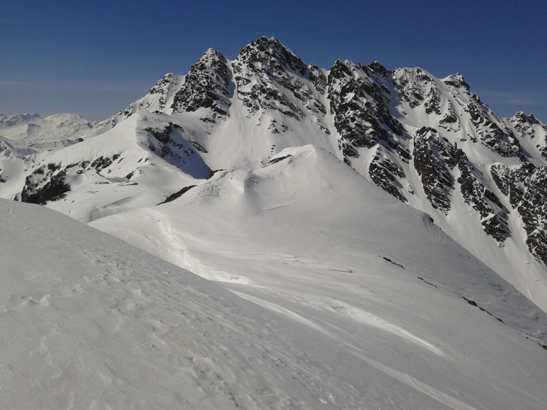 Hinterberg (2682m) (2682m): Aktuelle Verhältnisse vom 28.03.2014 auf ...