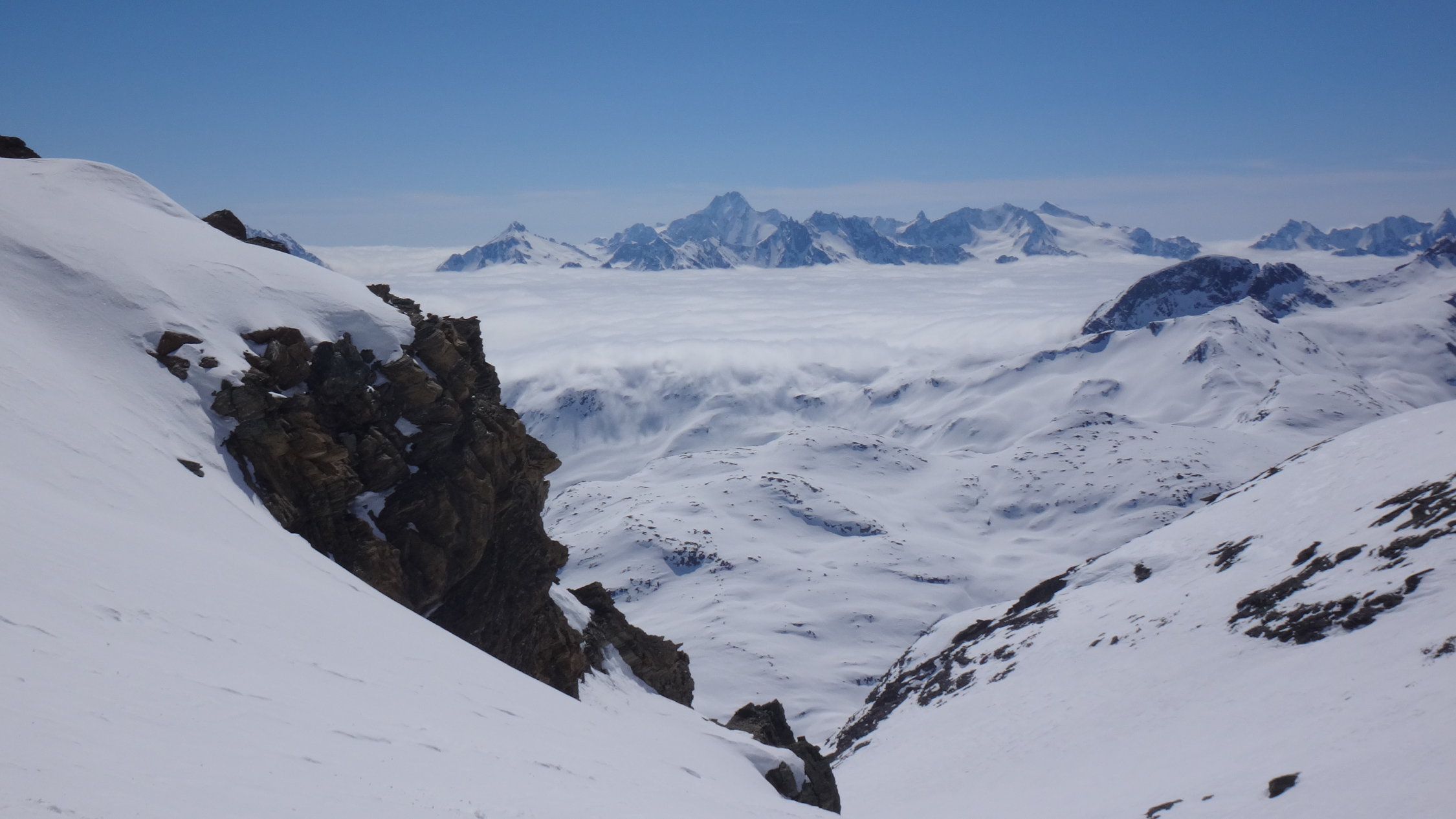 Piz Surparé (3078m) (3078m): Aktuelle Verhältnisse vom 19.04.2015 auf ...