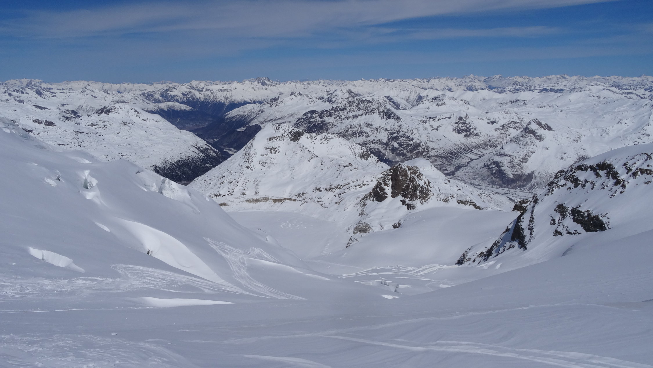 Piz Palü (3899m): Aktuelle Verhältnisse vom 21.04.2016 auf der Route ...