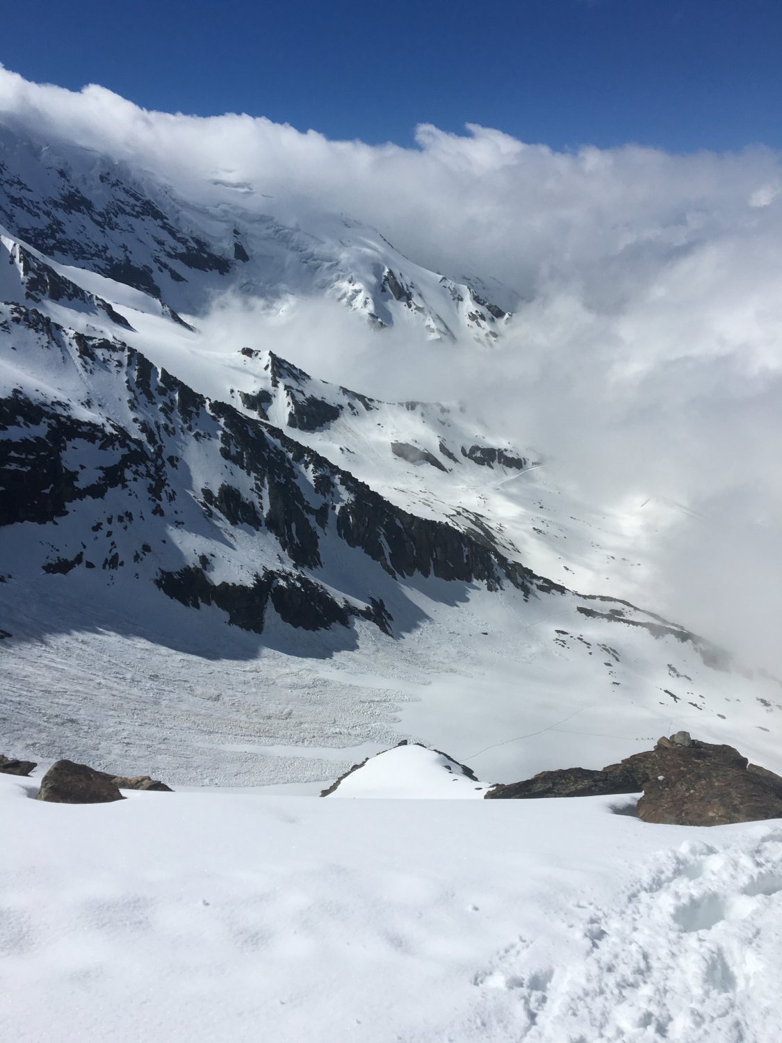 Lagginhorn (4010m) (4010m): Aktuelle Verhältnisse vom 26.06.2016 auf ...