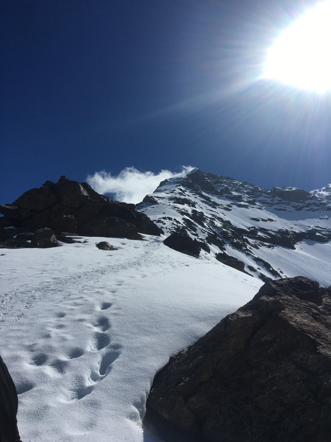Lagginhorn (4010m) (4010m): Aktuelle Verhältnisse vom 26.06.2016 auf ...