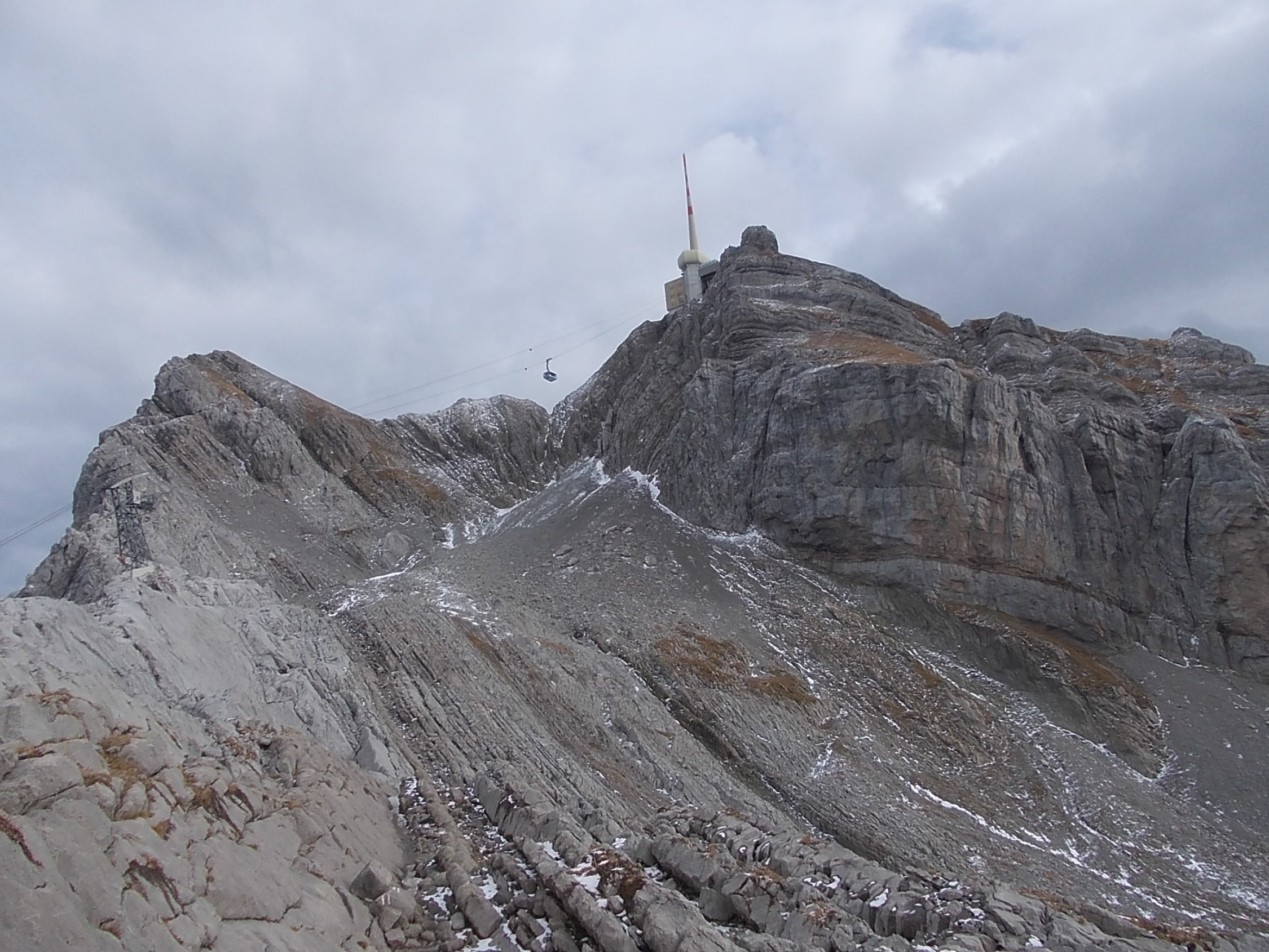 Säntis (2502m) (2502m): Aktuelle Verhältnisse vom 05.11.2016 auf der ...