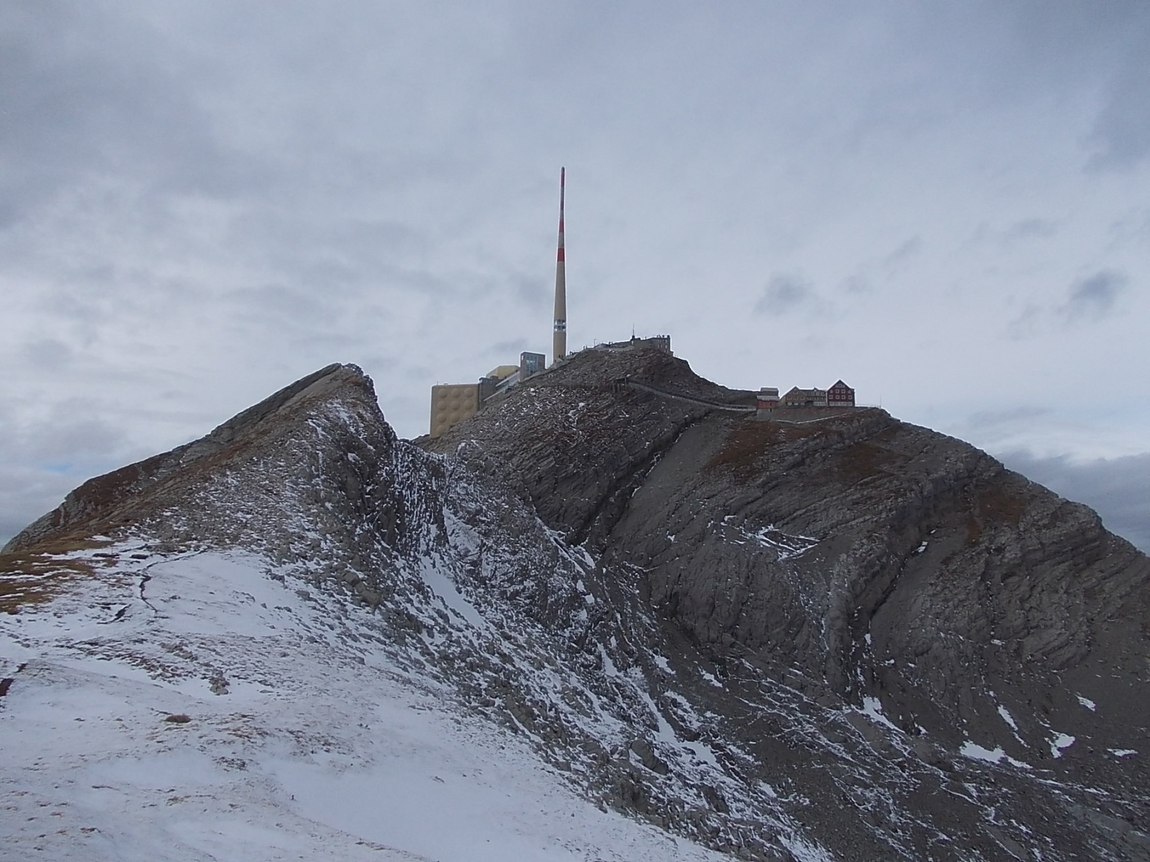 Säntis (2502m) (2502m): Aktuelle Verhältnisse vom 05.11.2016 auf der ...