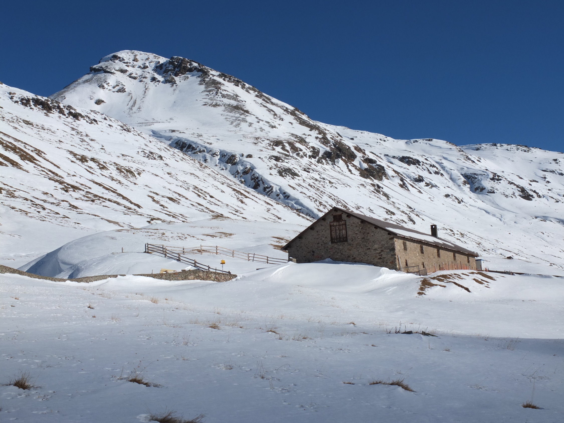 Piz la Stretta (3104m) (3104m): Aktuelle Verhältnisse vom 13.12.2016 ...