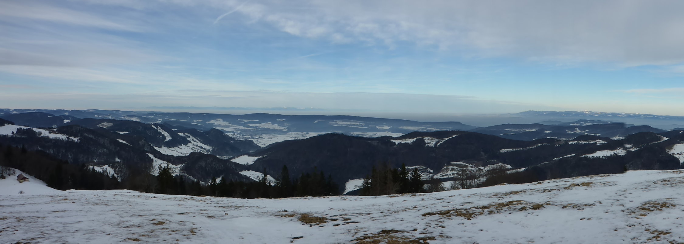 Hohe Winde (1204m) (1204m): Aktuelle Verhältnisse vom 28.01.2017 auf ...