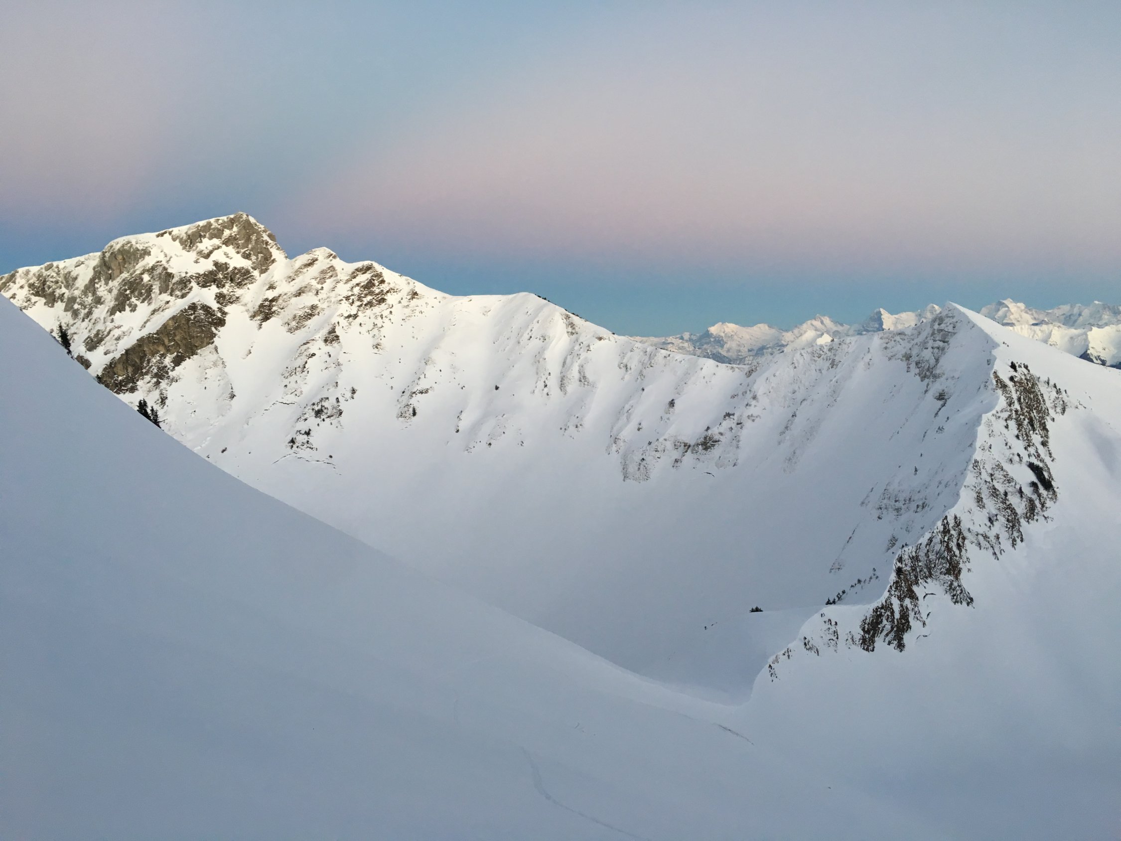 Schibe (2151m): Aktuelle Verhältnisse vom 20.12.2017 auf der Route ...