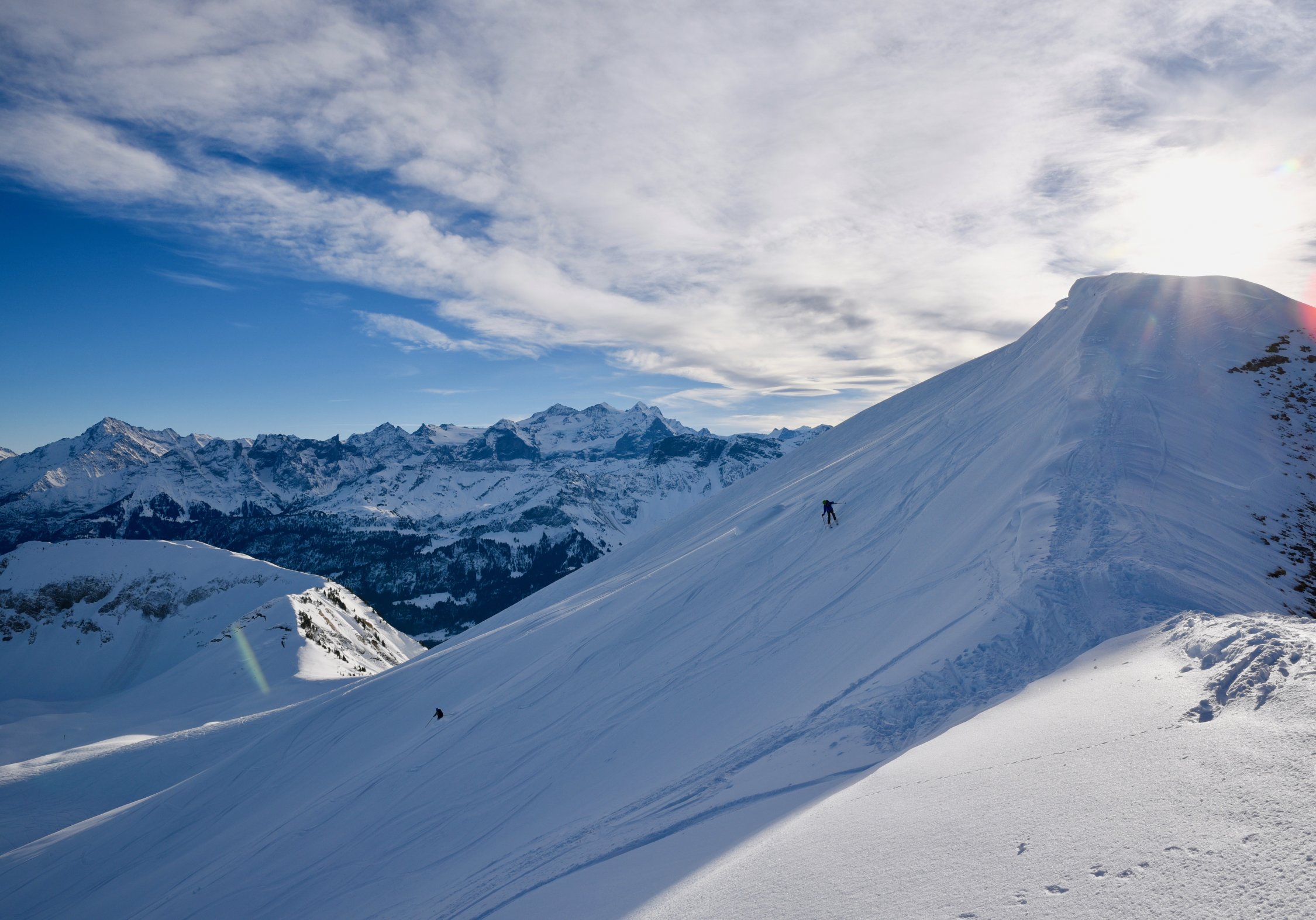 Höch Gumme (2205m): Aktuelle Verhältnisse vom 25.12.2017 auf der Route ...