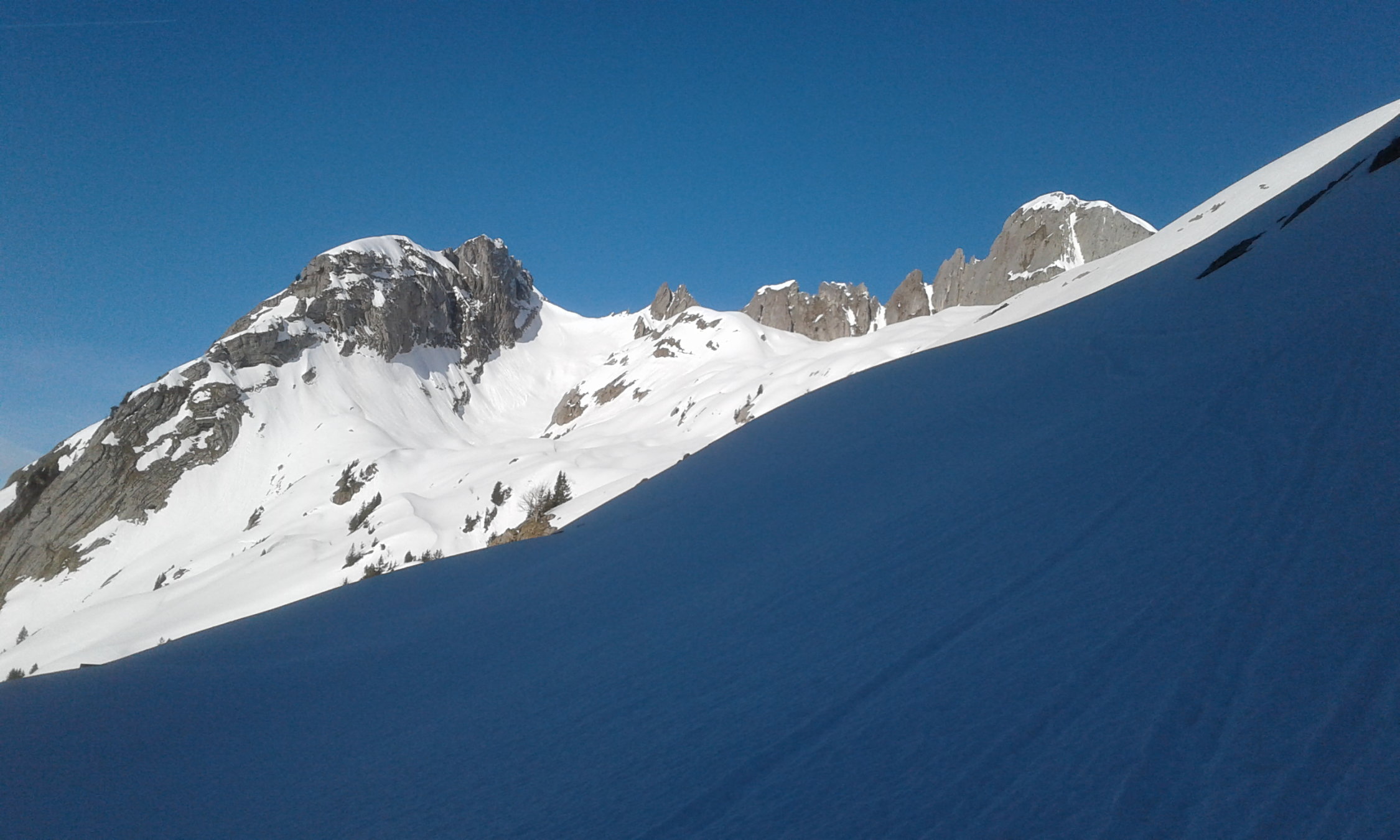 Säntis (2502m) (2502m): Aktuelle Verhältnisse vom 11.04.2018 auf der ...