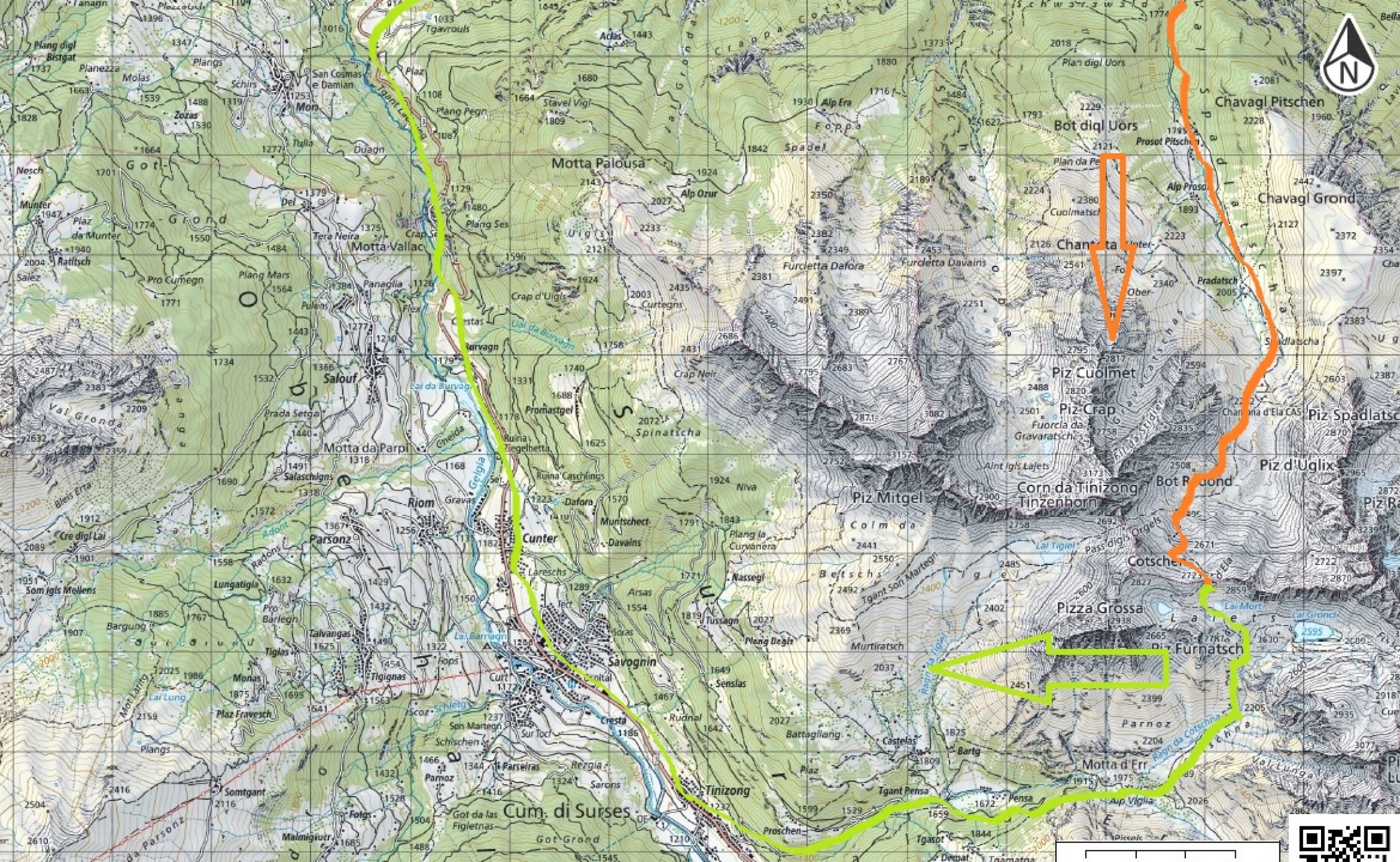 Pass d’Ela (2724m): Aktuelle Verhältnisse vom 02.07.2018 auf der Route ...