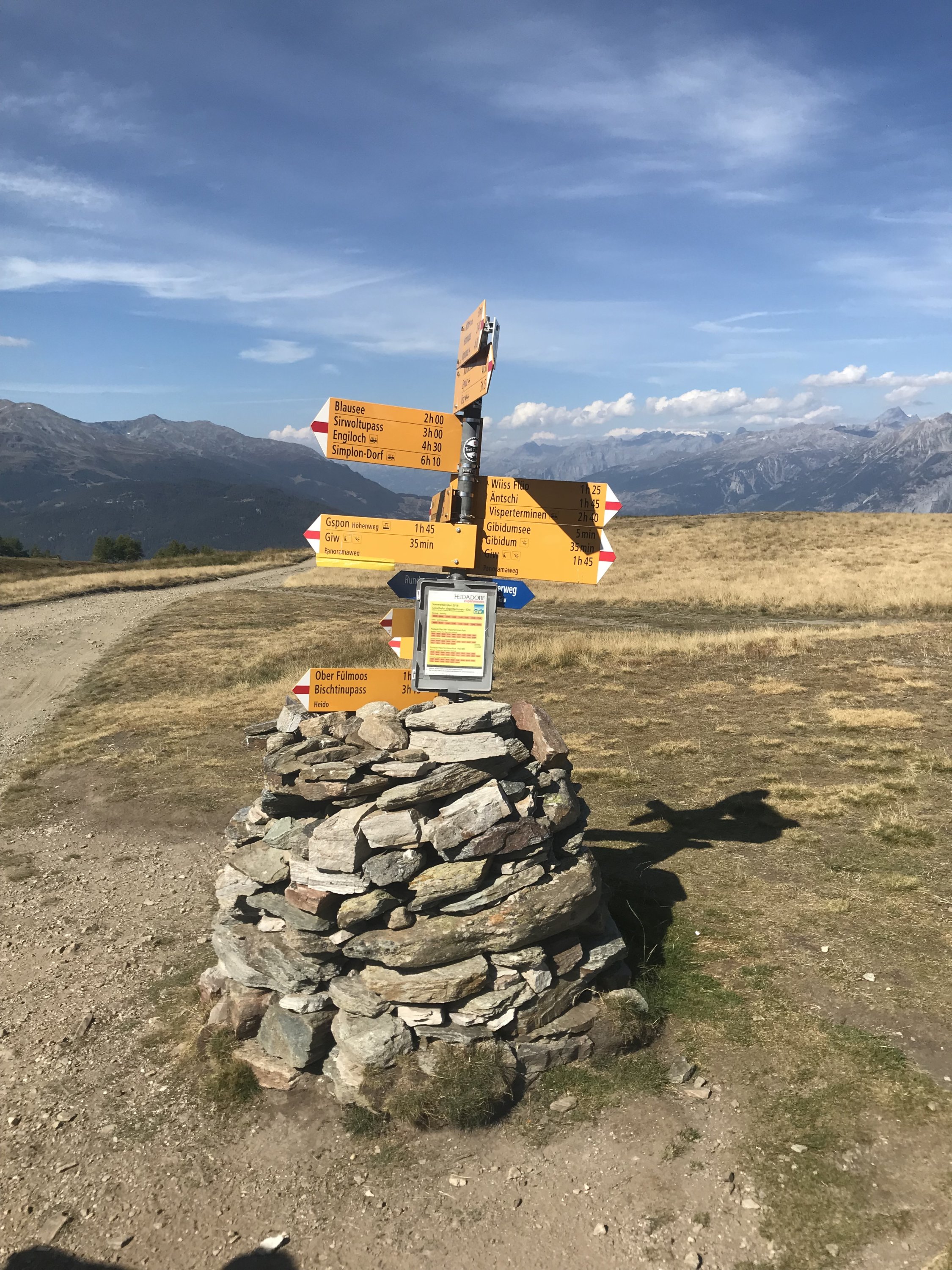 Simplon-Gebidum-Visperterminen-Visp (2417m) (2417m): Aktuelle ...