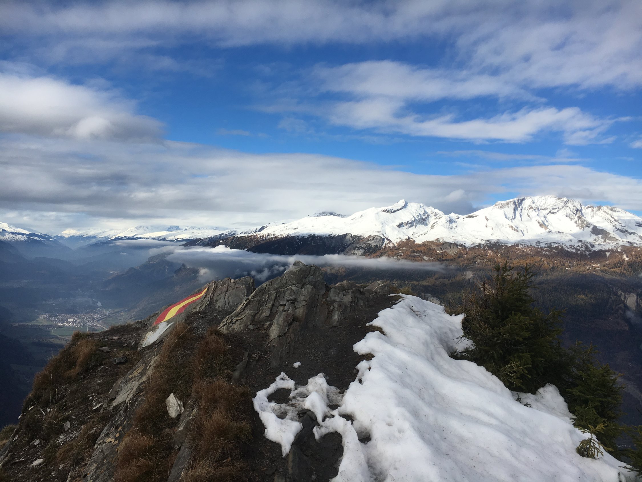Montalin + Fürhörnli (2266m) (2266m): Aktuelle Verhältnisse vom 03.11. ...