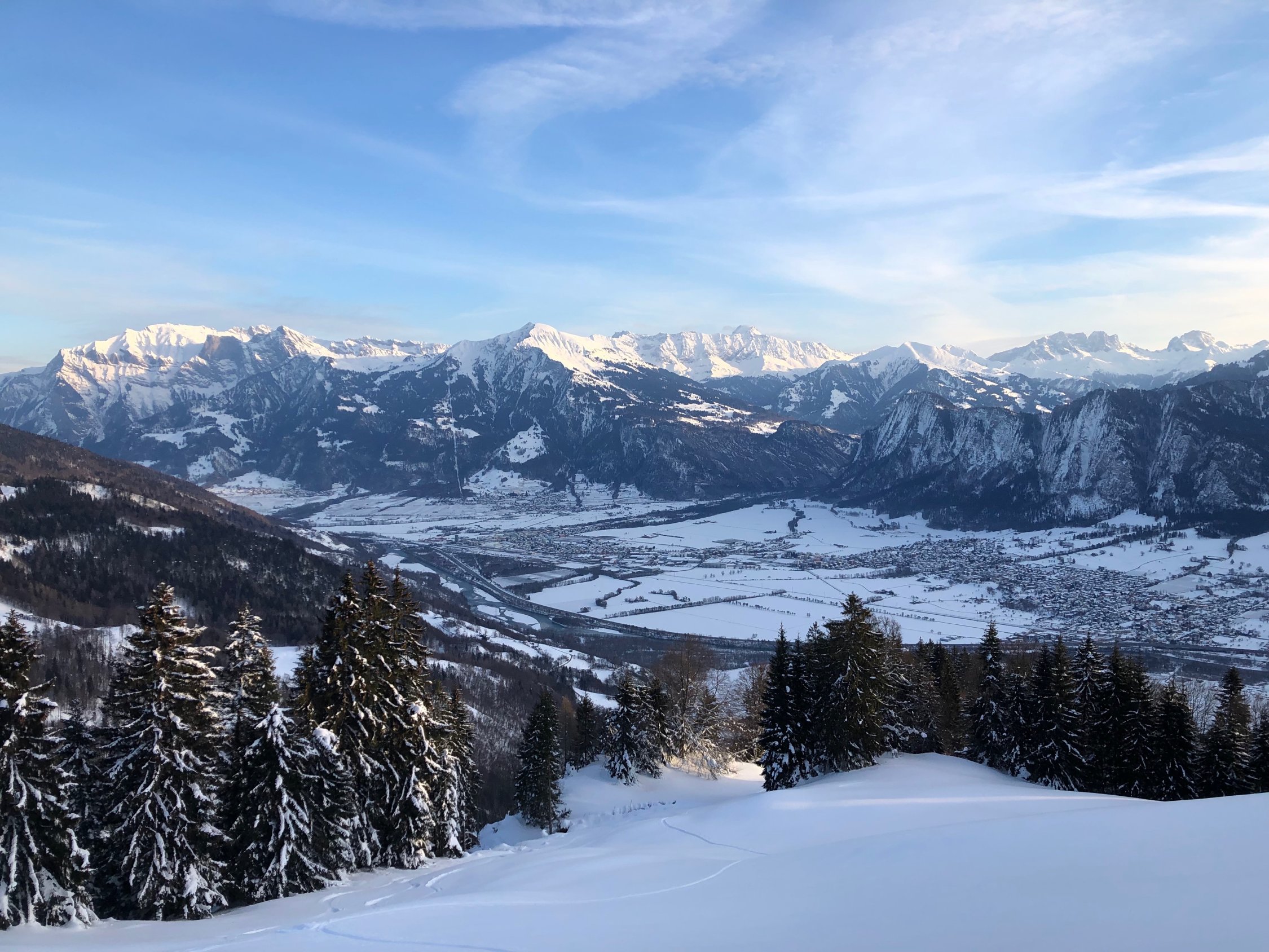Berger Calanda (2270m) (2270m): Aktuelle Verhältnisse vom 19.01.2019 ...