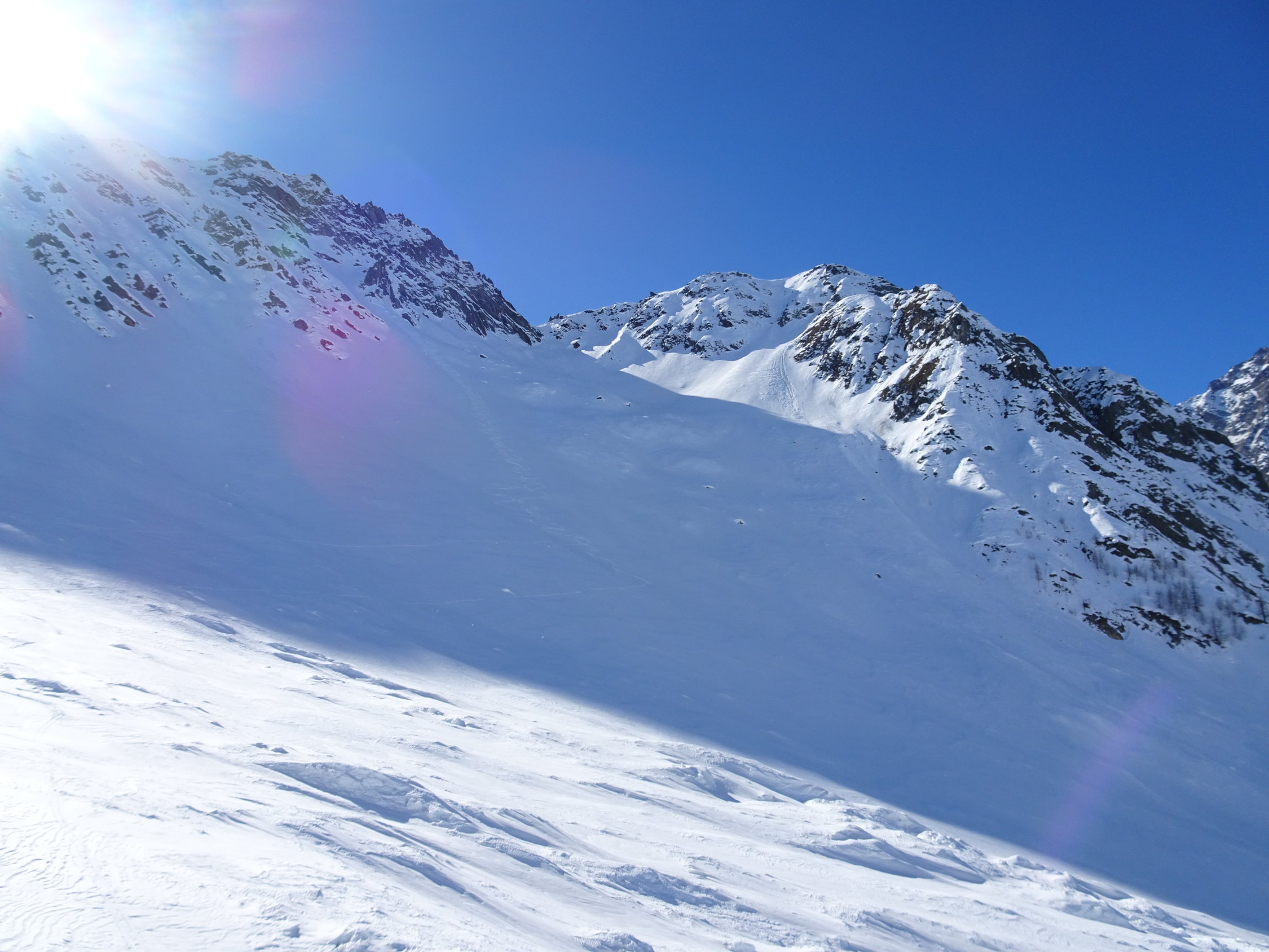 Tossenhorn (3225m): Aktuelle Verhältnisse vom 24.02.2019 auf der Route ...
