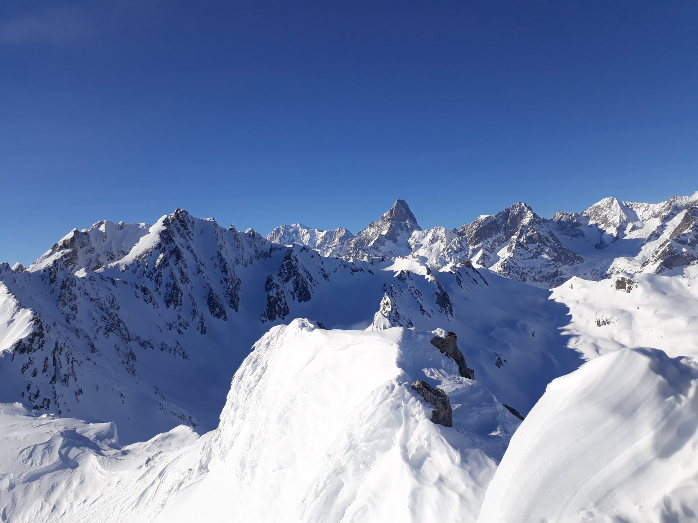 Mont Fourchon (2902m): Aktuelle Verhältnisse vom 30.12.2019 auf der ...