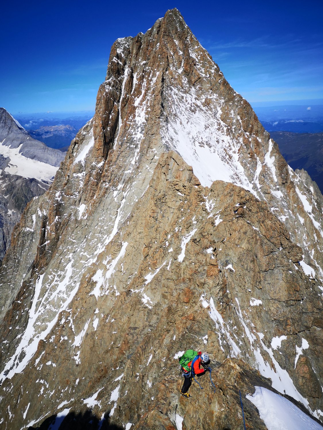 Schreckhorn - Lauteraarhorn : Aktuelle Verhältnisse vom 20.07.2020 auf ...