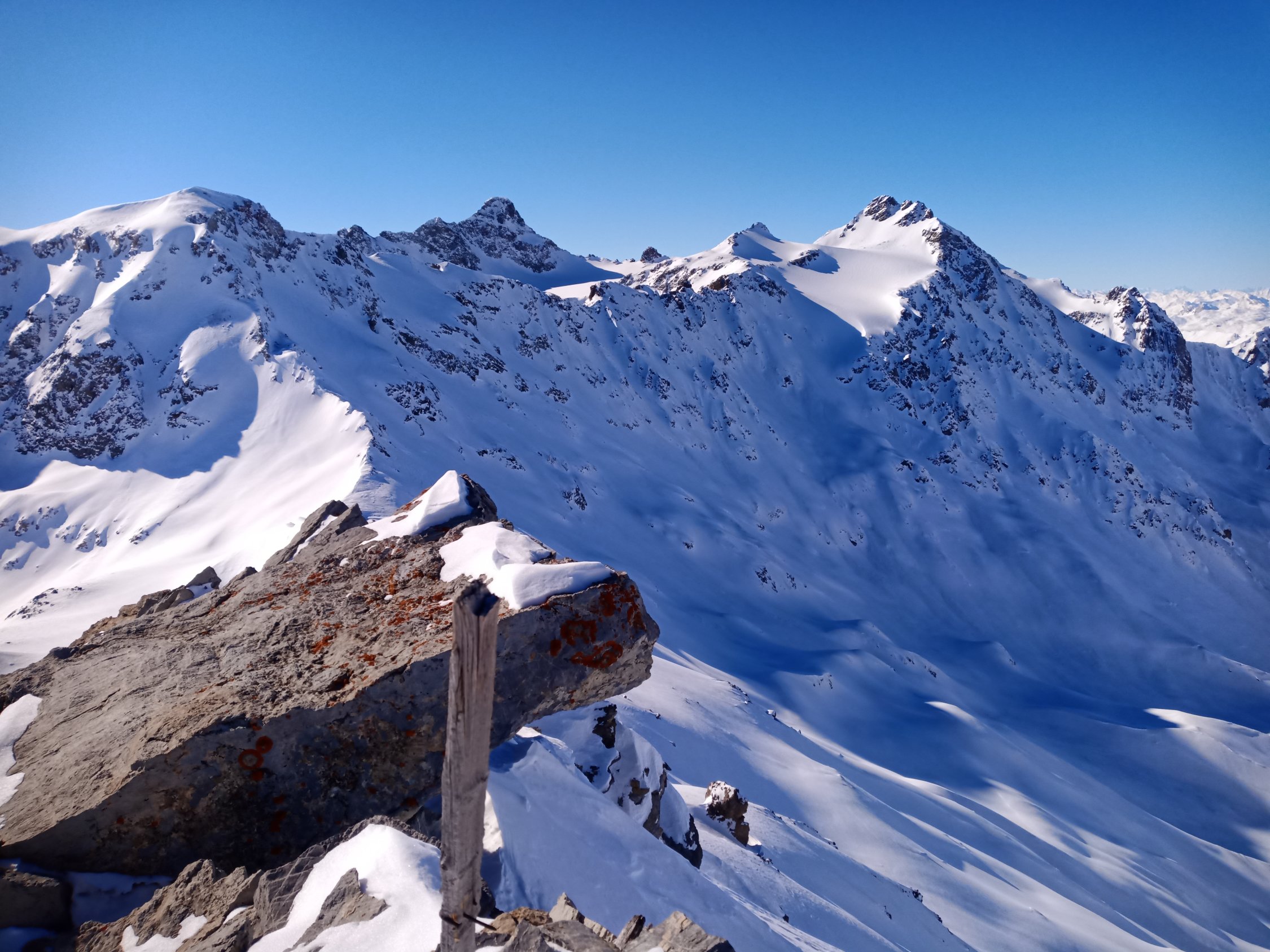 Piz Laviner (3137m): Aktuelle Verhältnisse vom 13.02.2021 auf der Route ...