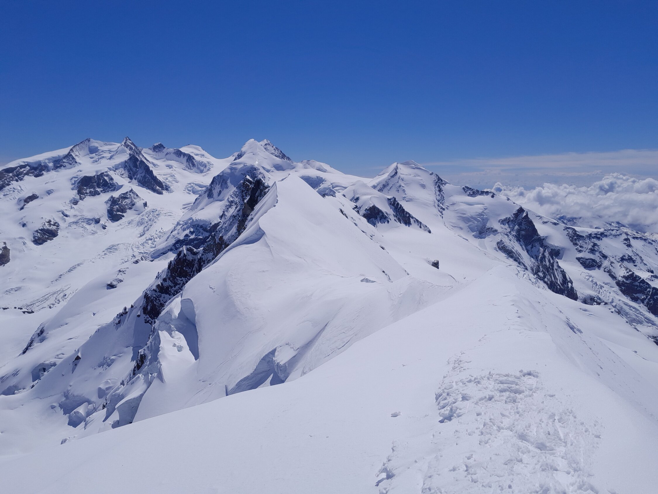Breithorn (4164m) (4164m): Aktuelle Verhältnisse vom 06.06.2021 auf der ...