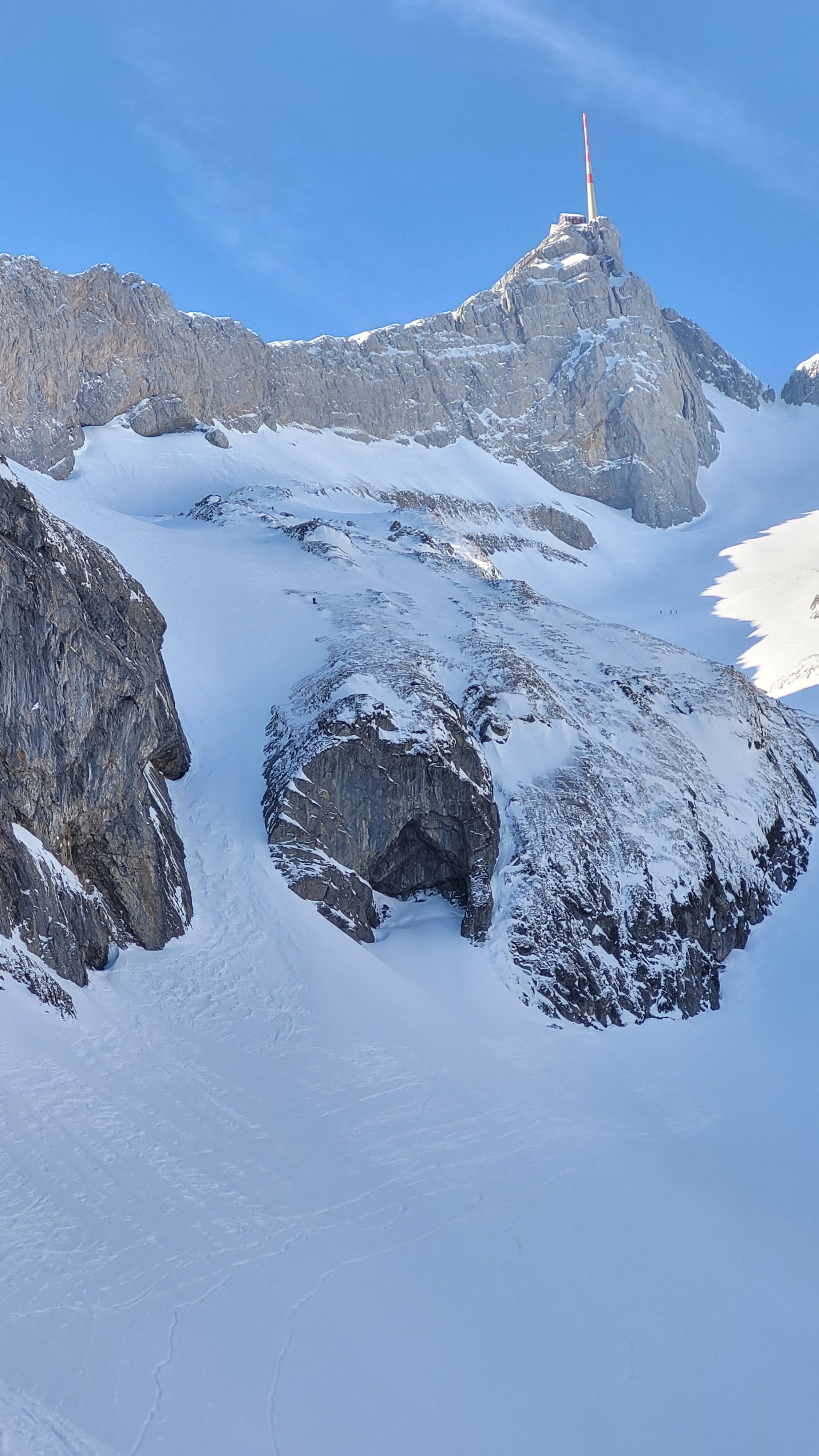 Säntis (2502m) (2502m): Aktuelle Verhältnisse vom 06.03.2022 auf der ...
