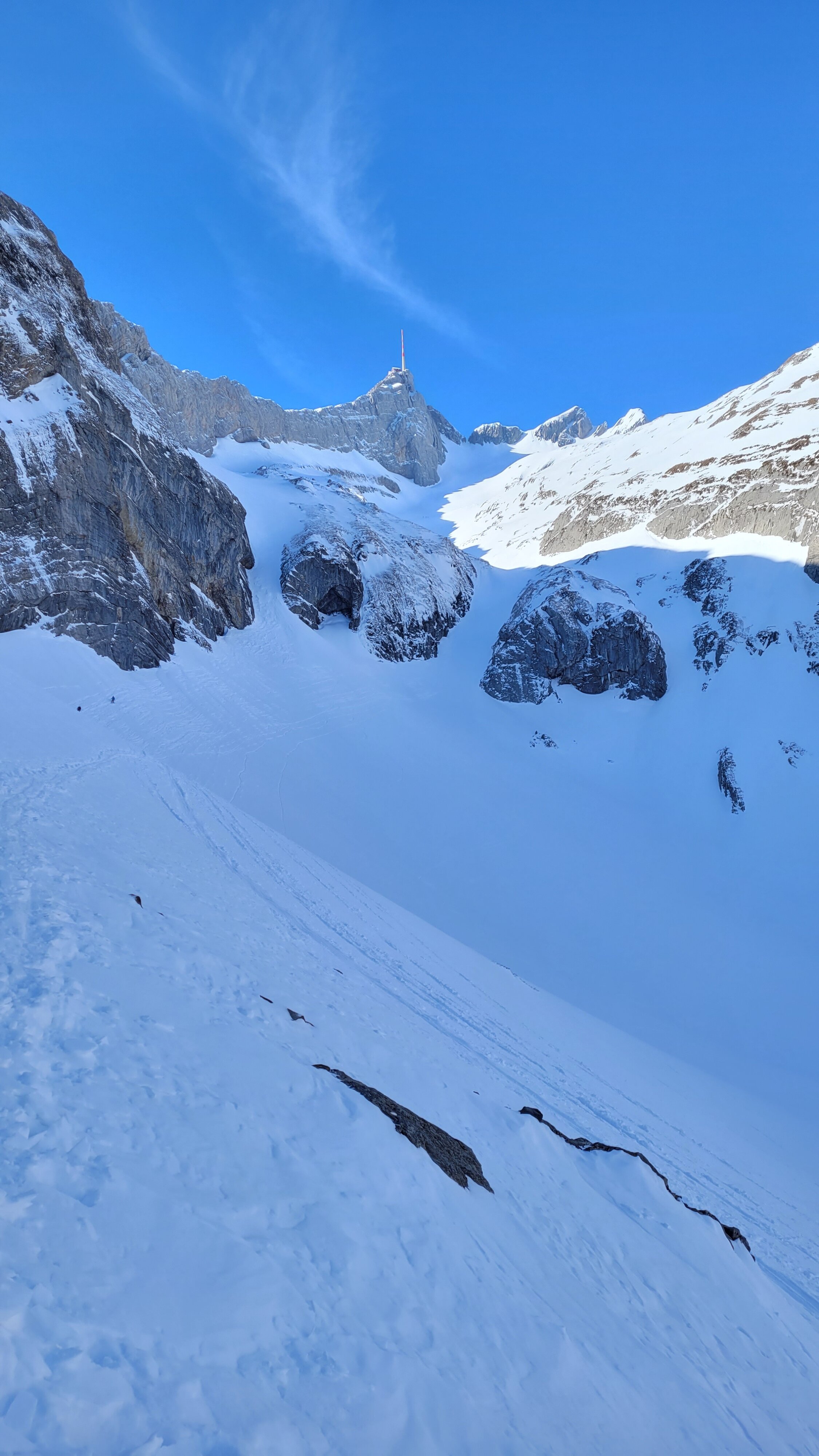 Säntis (2502m) (2502m): Aktuelle Verhältnisse vom 06.03.2022 auf der ...