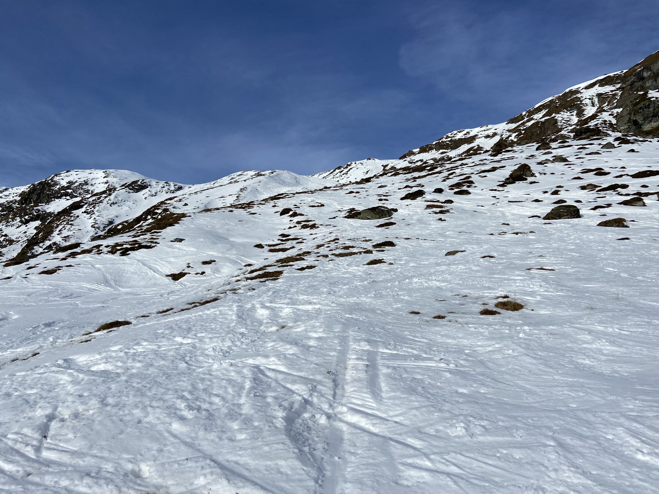 Piz Surparé (3078m): Aktuelle Verhältnisse vom 18.02.2023 auf der Route ...