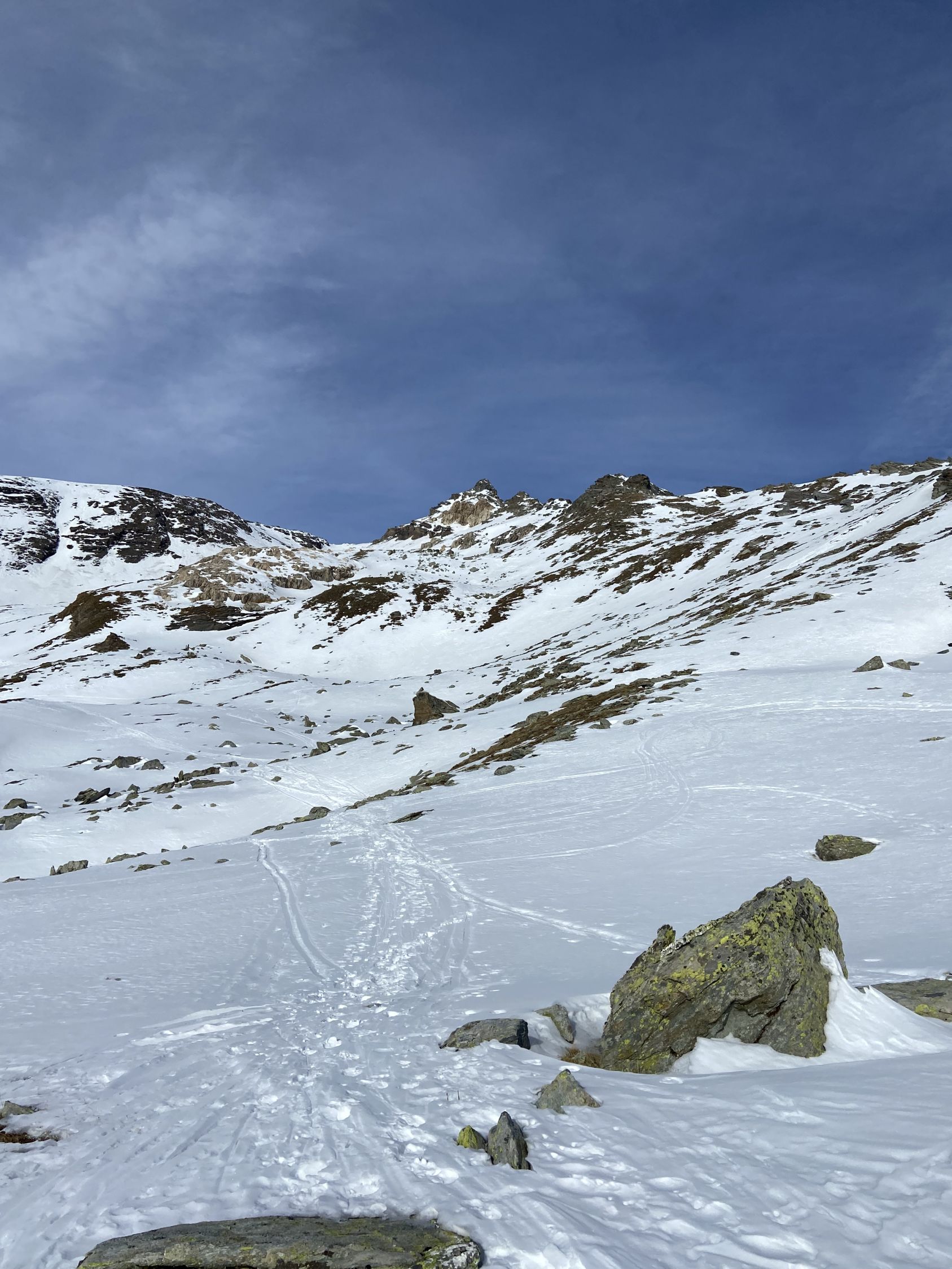 Piz Surparé (3078m): Aktuelle Verhältnisse vom 18.02.2023 auf der Route ...