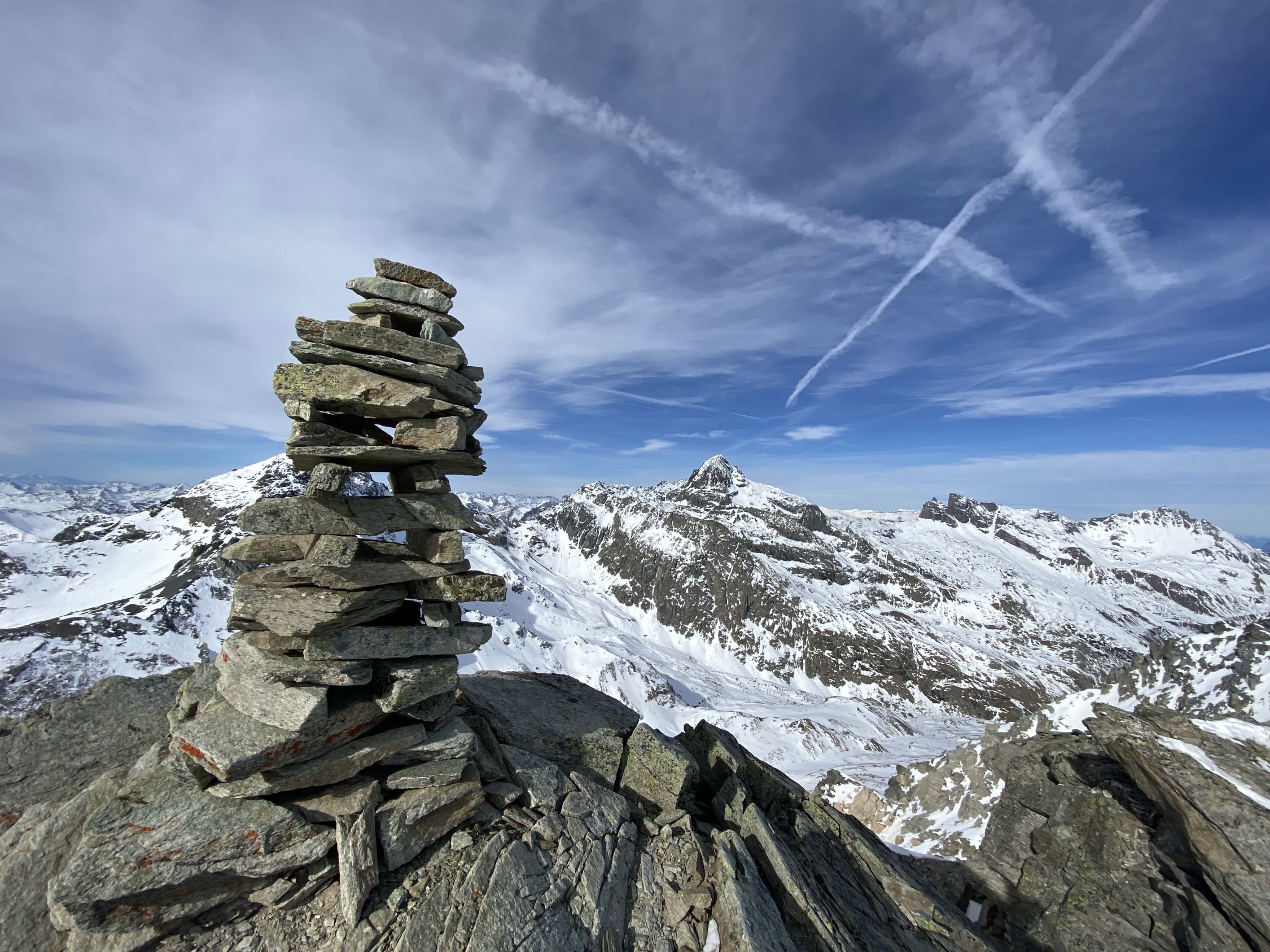 Piz Surparé (3078m): Aktuelle Verhältnisse vom 18.02.2023 auf der Route ...