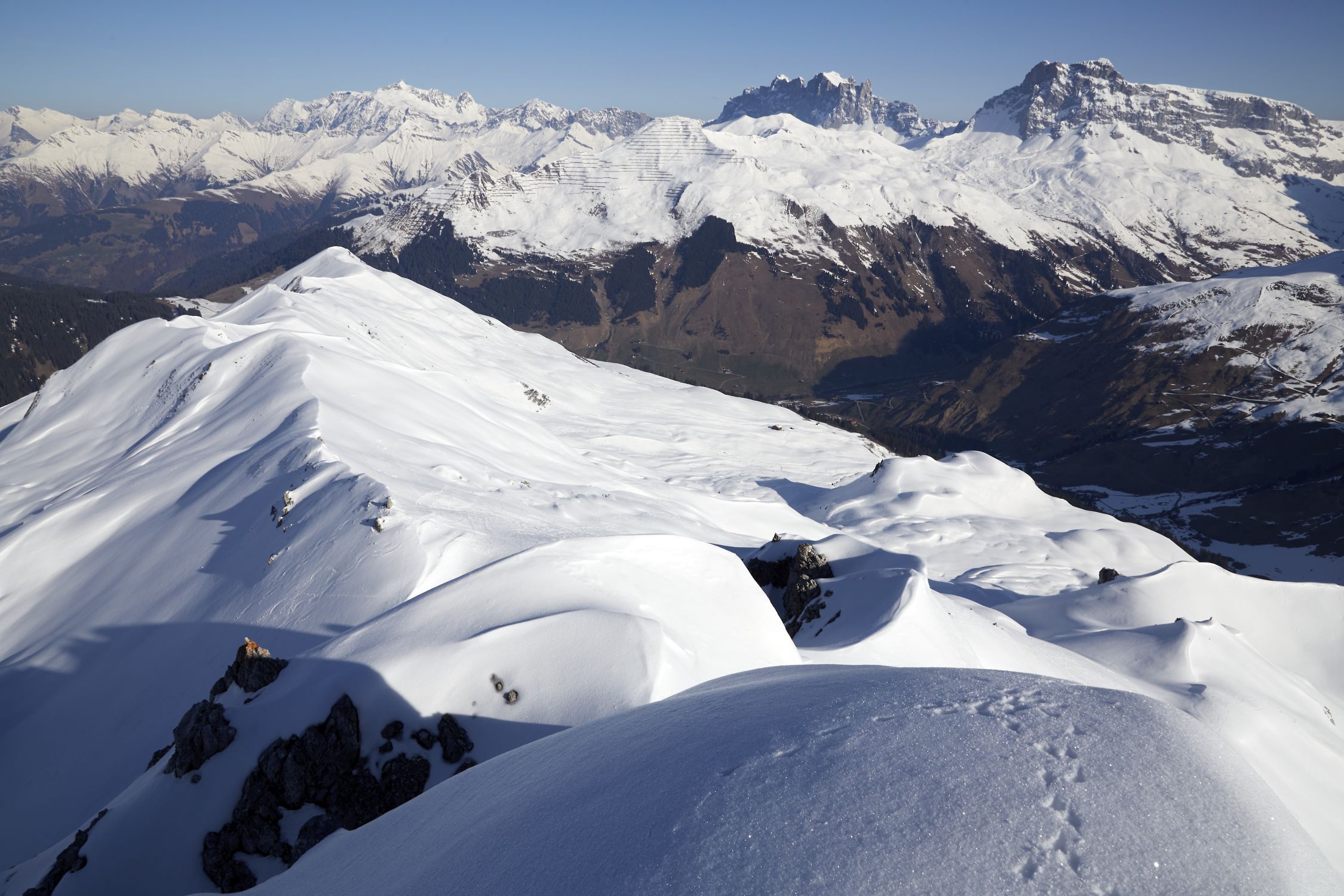 Hasenflüeli (2412m): Aktuelle Verhältnisse vom 06.04.2023 auf der Route ...