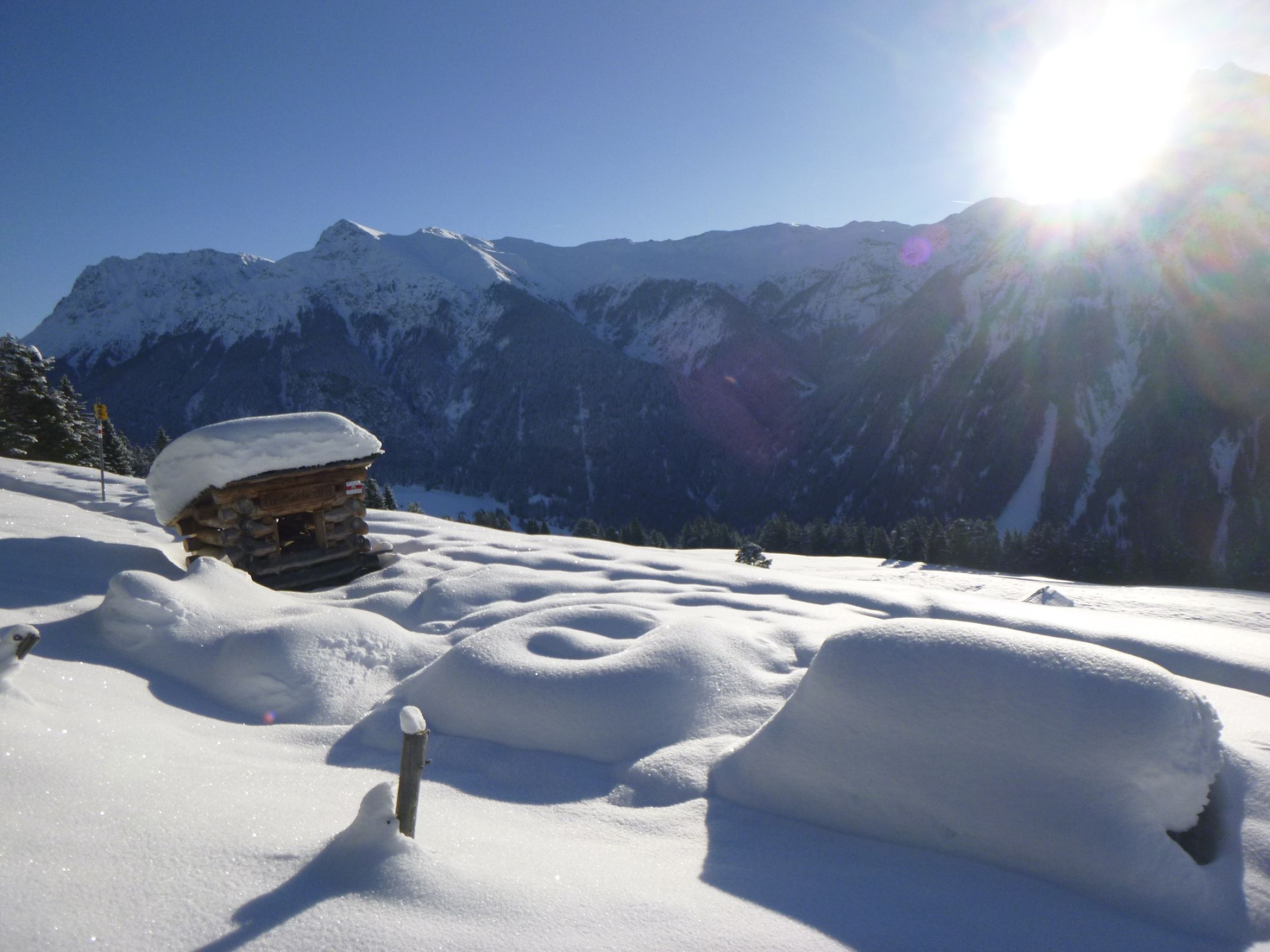 Piz Arina (2828m): Aktuelle Verhältnisse vom 16.12.2023 auf der Route ...