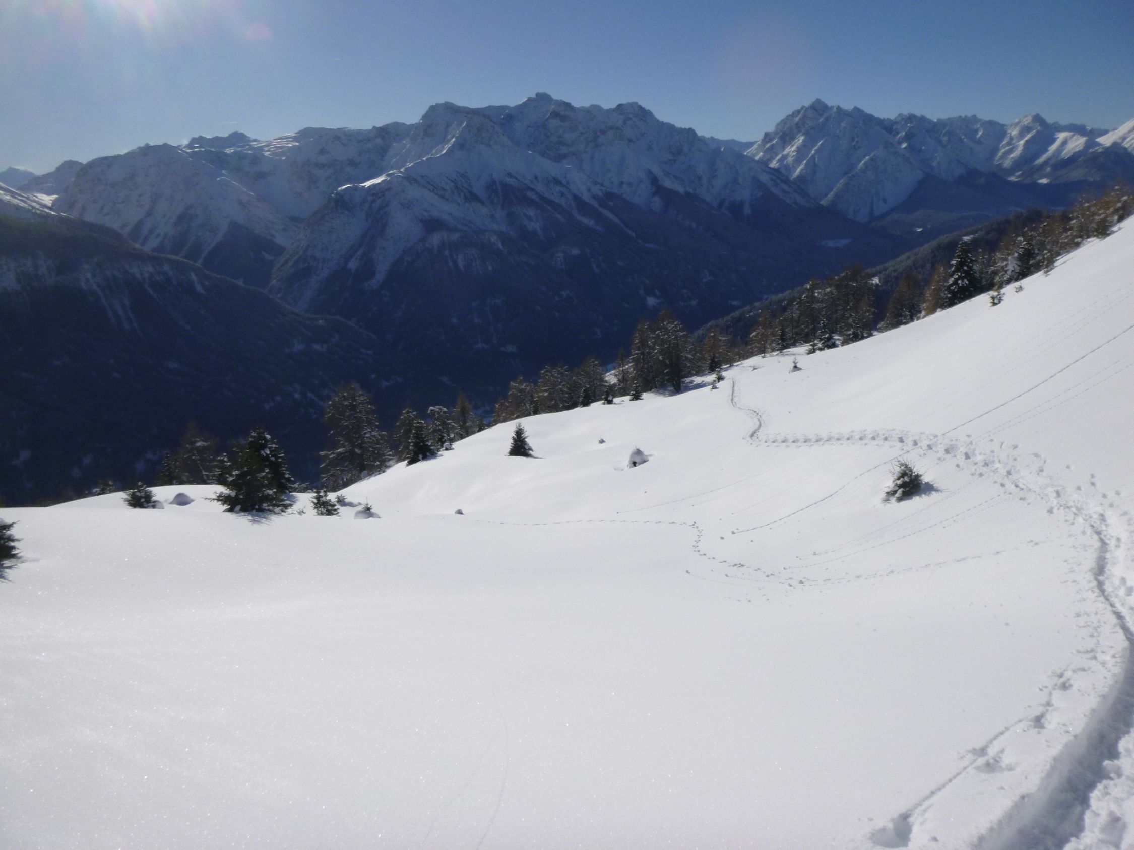 Piz Arina (2828m): Aktuelle Verhältnisse vom 16.12.2023 auf der Route ...