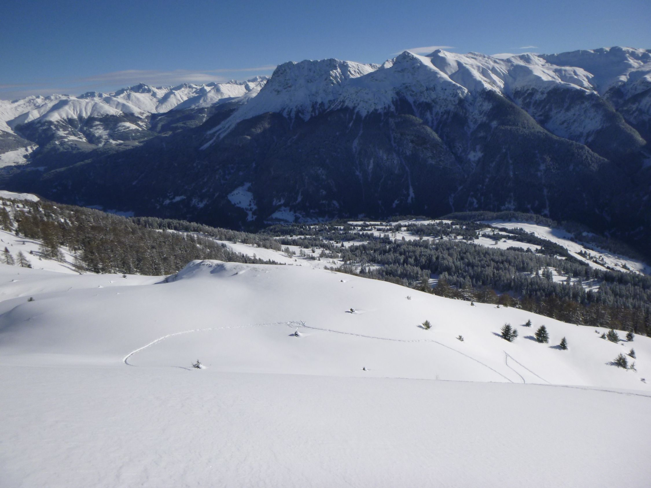 Piz Arina (2828m): Aktuelle Verhältnisse vom 16.12.2023 auf der Route ...