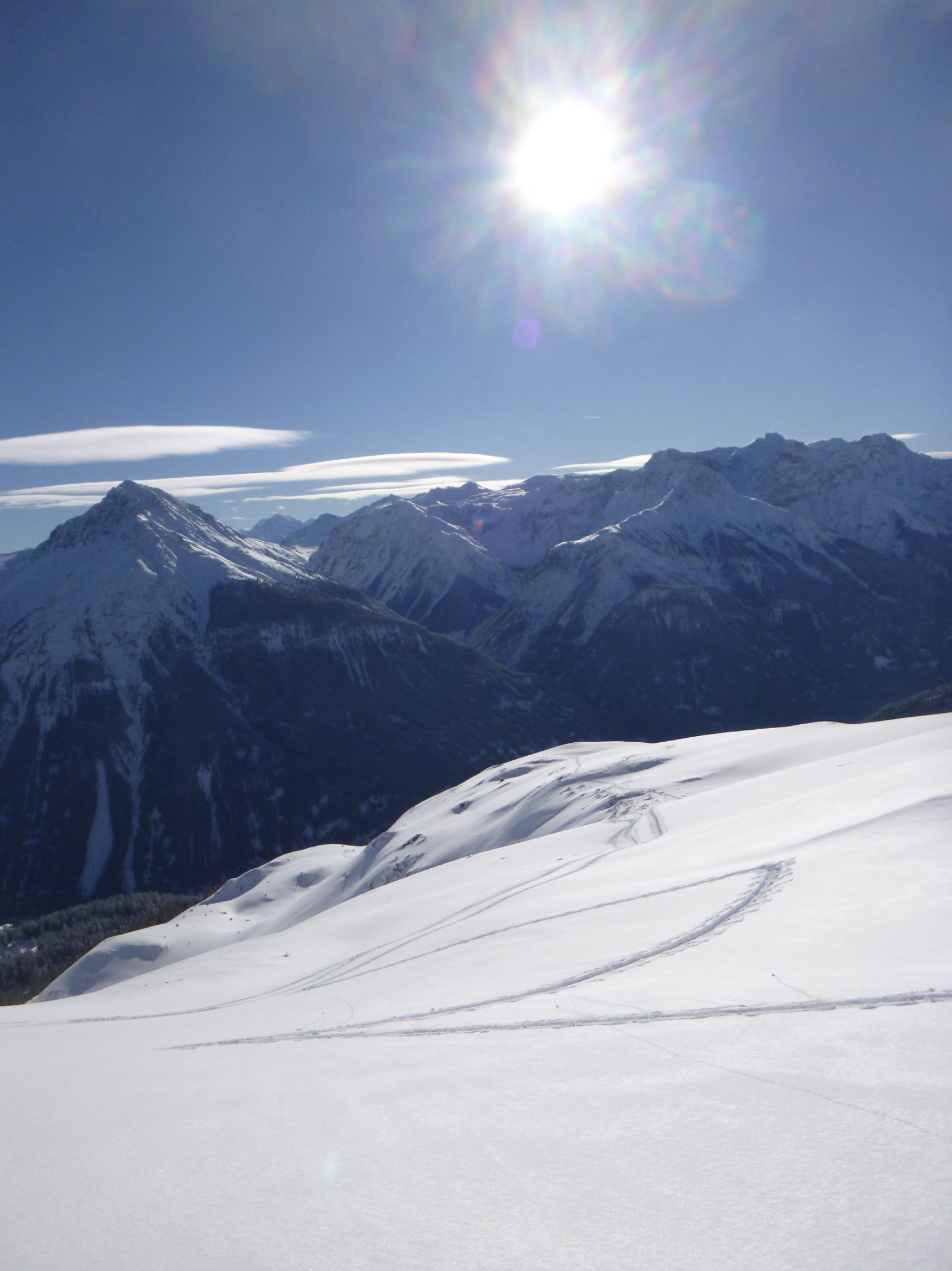 Piz Arina (2828m): Aktuelle Verhältnisse vom 16.12.2023 auf der Route ...