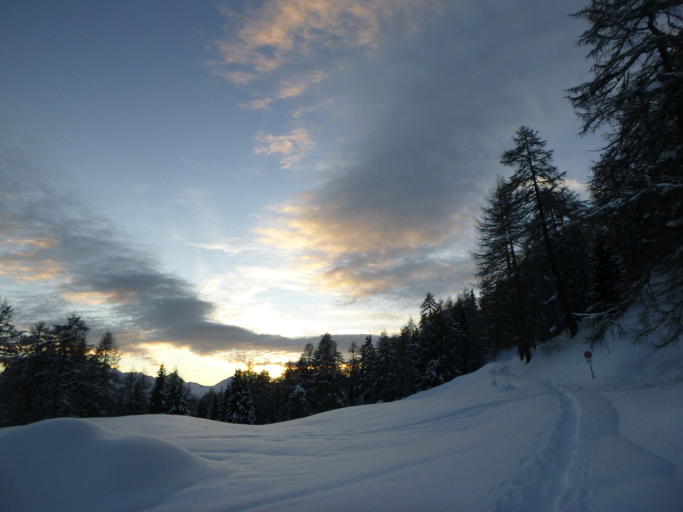 Piz Arina (2828m): Aktuelle Verhältnisse vom 16.12.2023 auf der Route ...