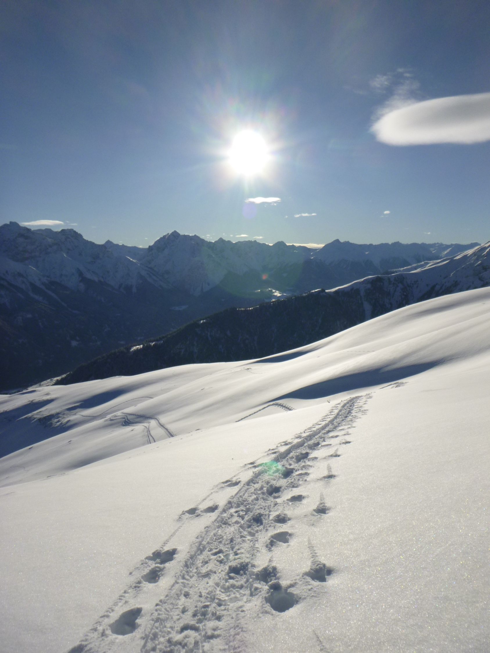 Piz Arina (2828m): Aktuelle Verhältnisse vom 16.12.2023 auf der Route ...