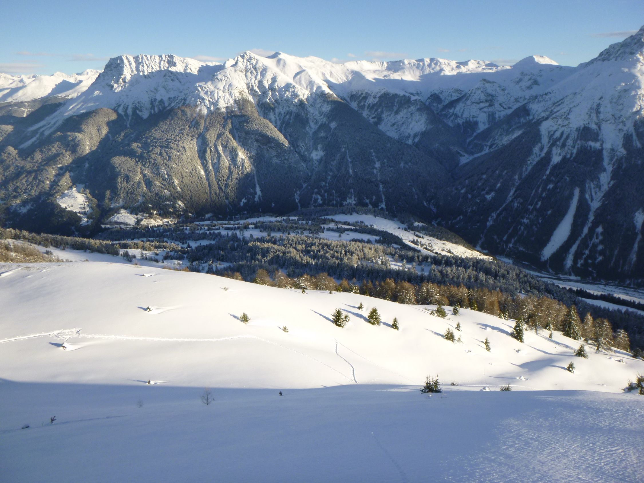 Piz Arina (2828m): Aktuelle Verhältnisse vom 16.12.2023 auf der Route ...