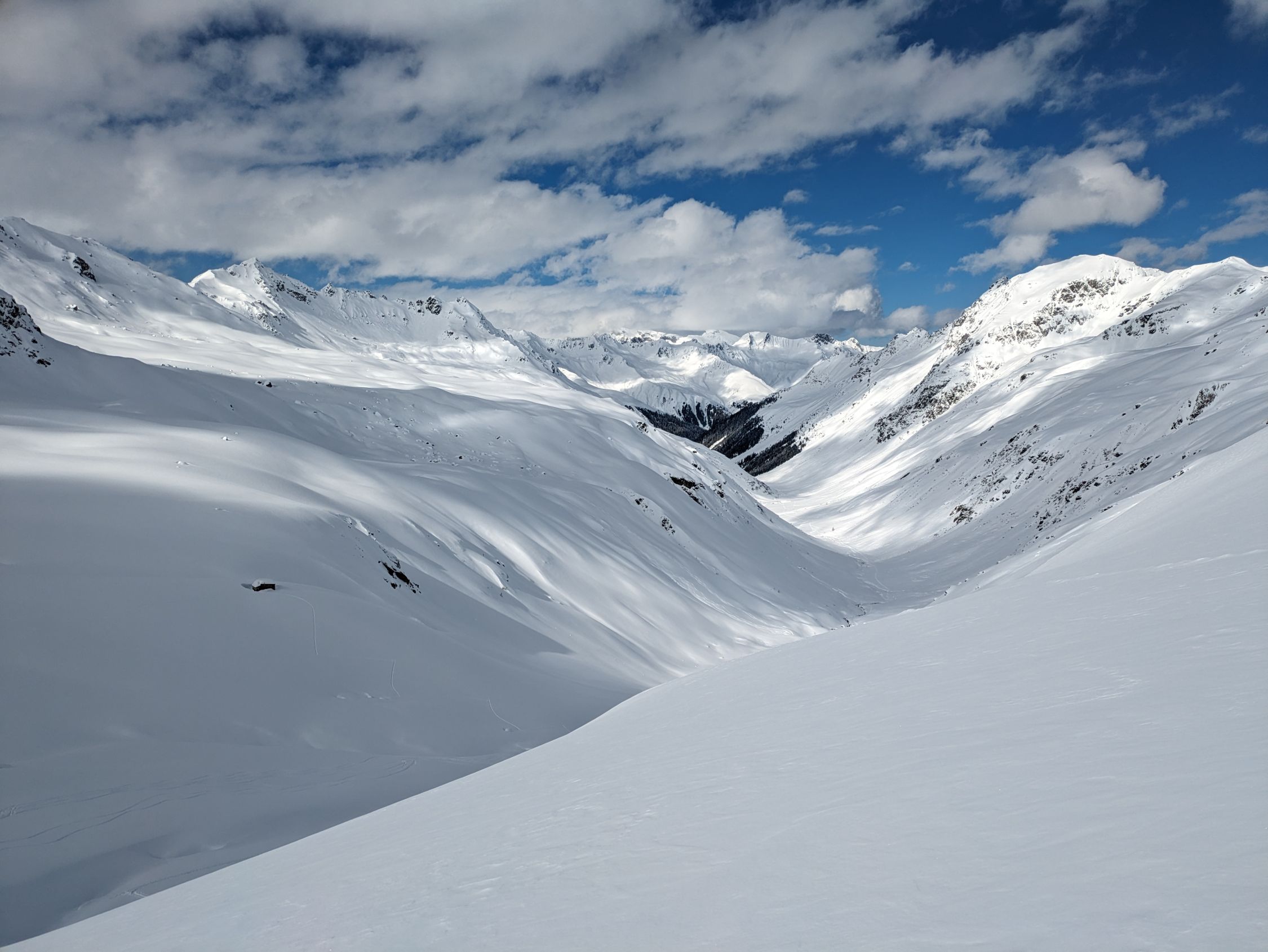 Hinterberg (2682m): Aktuelle Verhältnisse vom 25.02.2024 auf der Route ...
