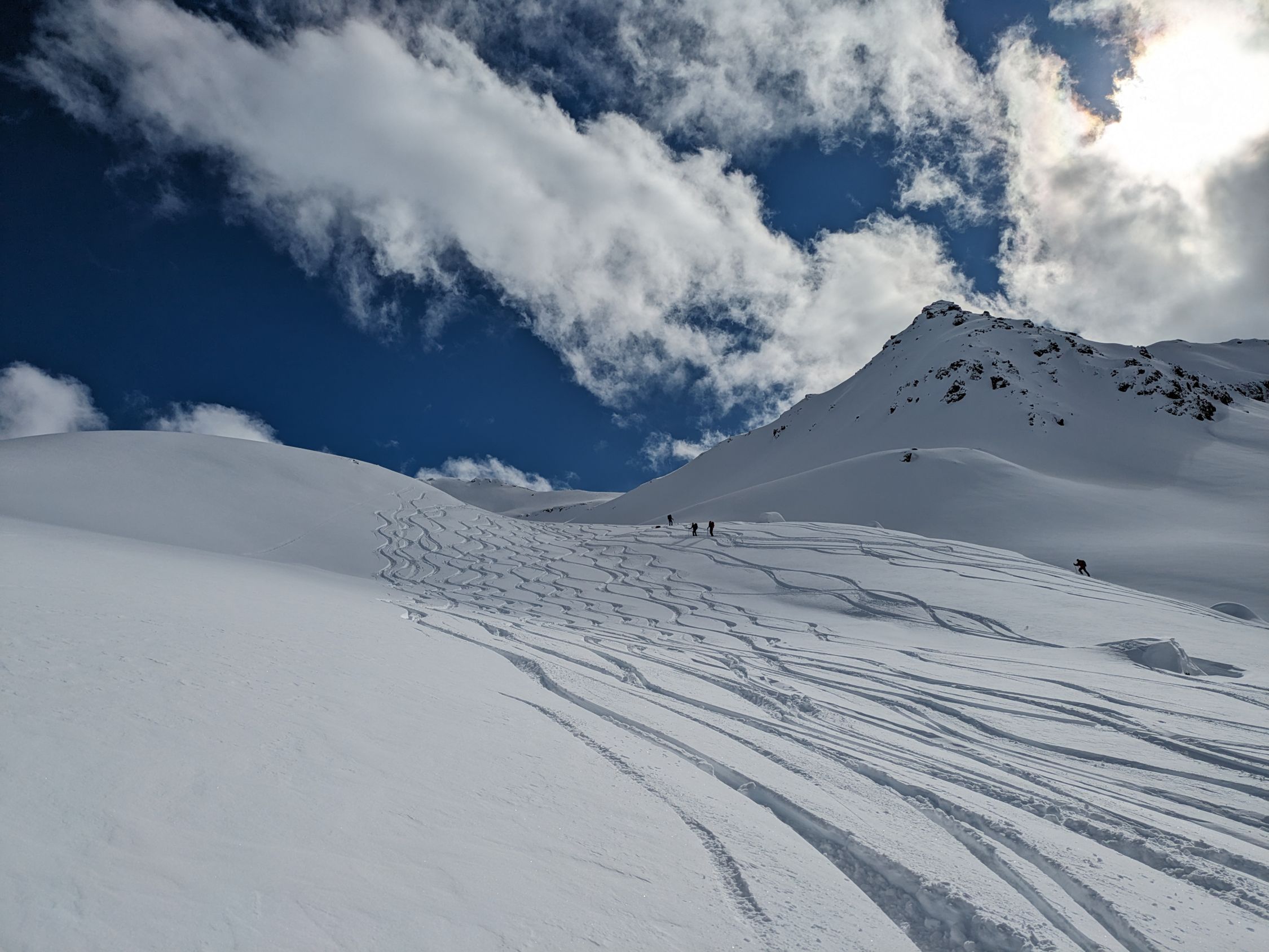 Hinterberg (2682m): Aktuelle Verhältnisse vom 25.02.2024 auf der Route ...