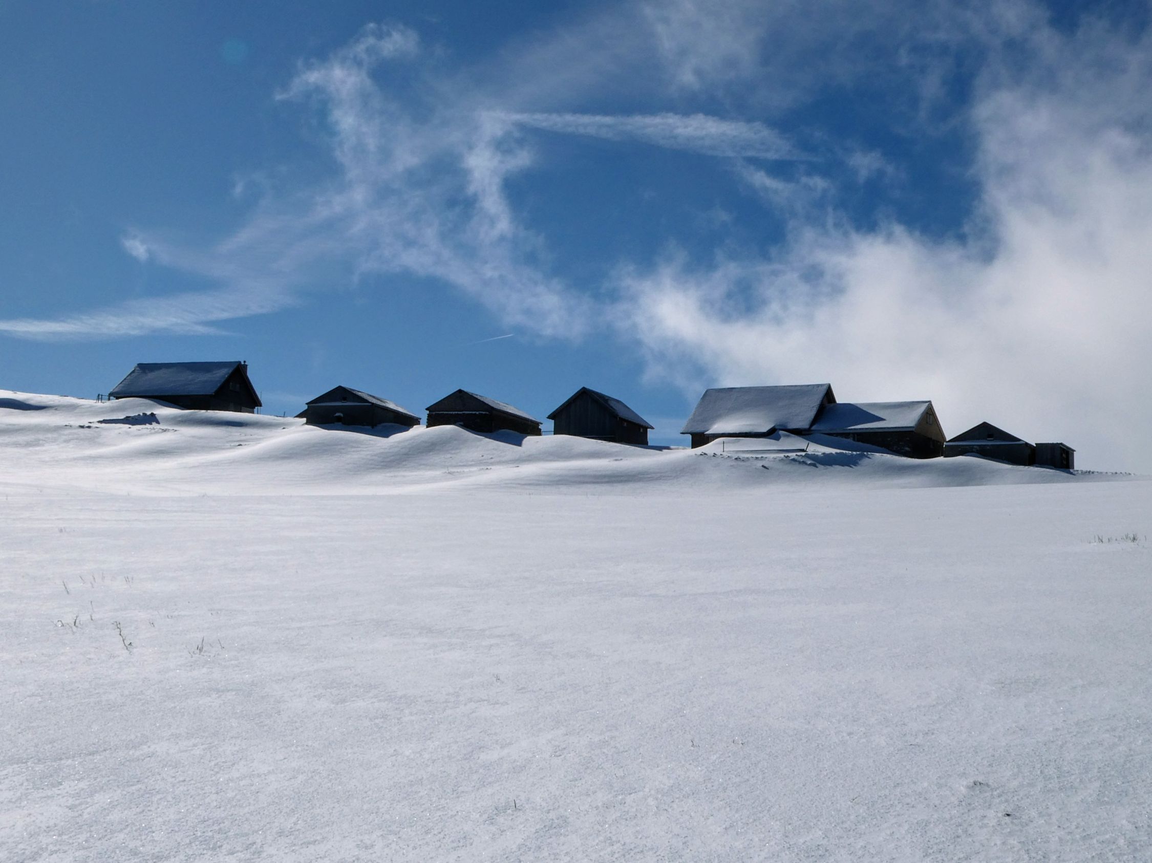 Kamor (1751m): Aktuelle Verhältnisse vom 25.03.2024 auf der Route: Ab ...