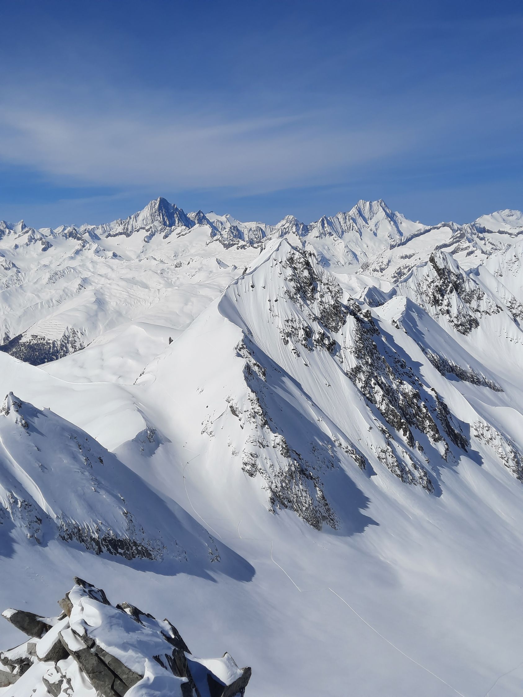 Gross Läckihorn - Rottällihorn (1650m): Aktuelle Verhältnisse vom 25.03 ...